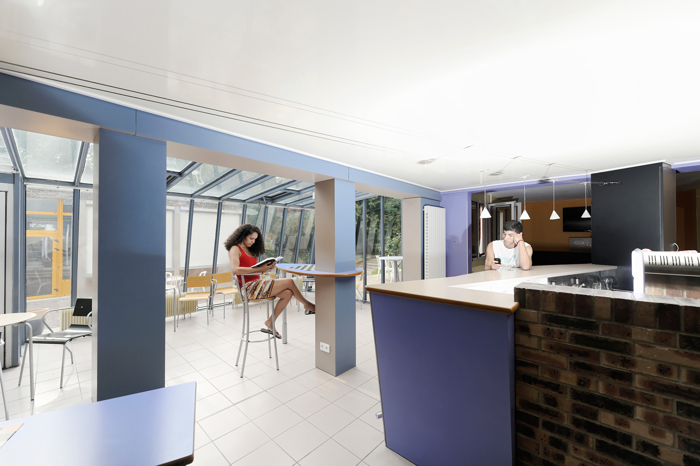 Espaces collectifs - Le Flore - Hébergement / Logement Jeunes - Le Mans